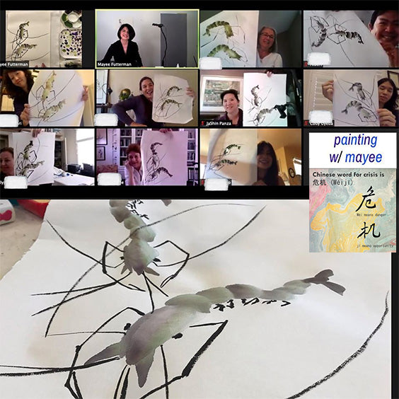 Mayee Releases New Summer Live-On-line Painting Classes