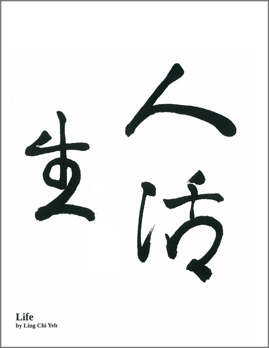 Calligraphy Lesson "Life"